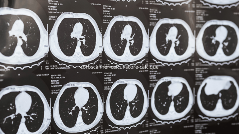 Le coroscanner pour calcul du score calcique